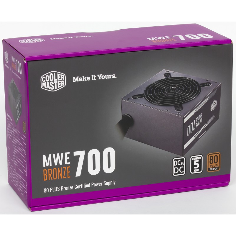 Power Supply COOLER MASTER ATX 700W MPE-7001-ACAAB